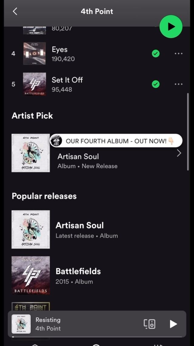 Home | 4th Point | Alternative Rock Band Chicago